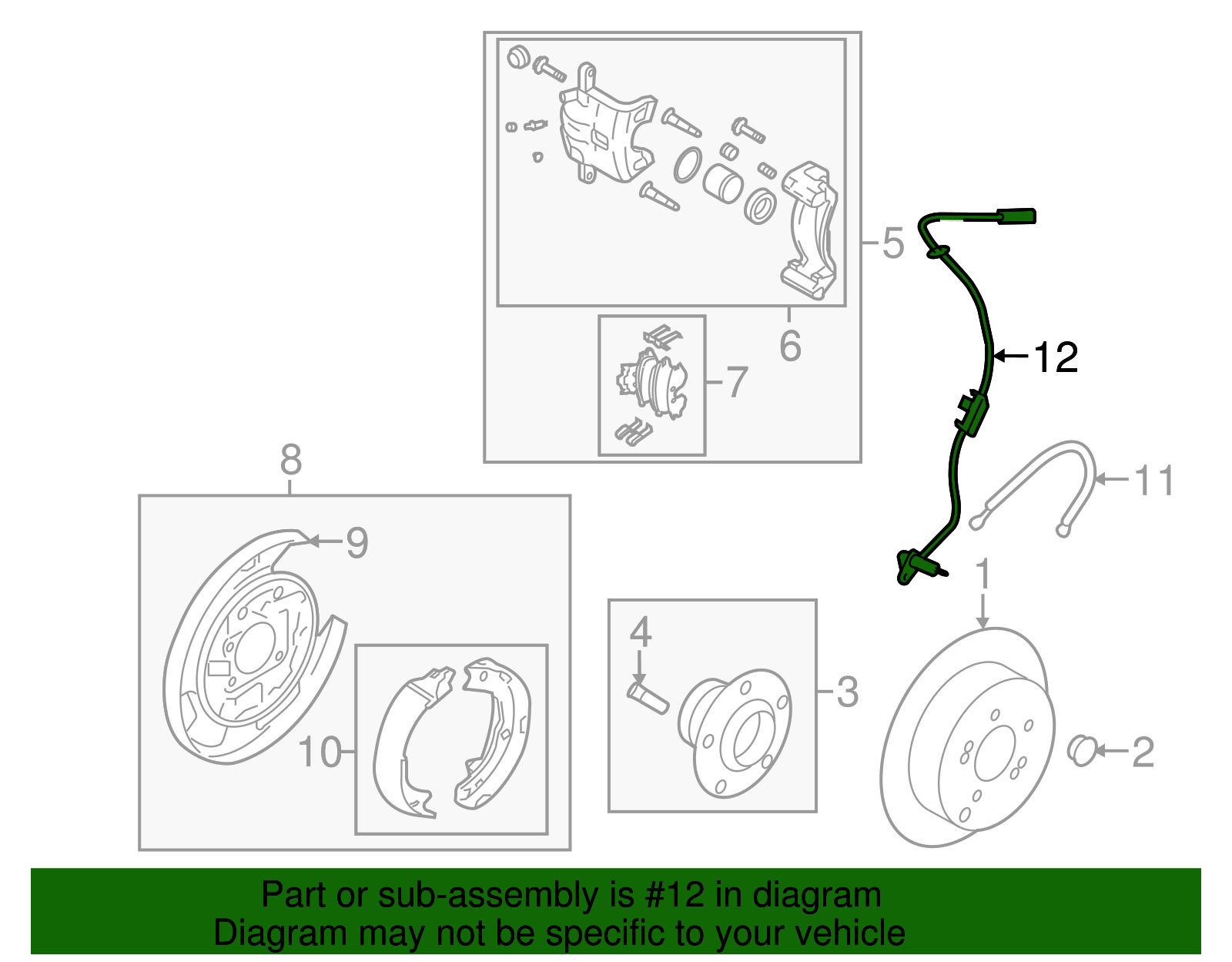 2011-2016 Kia Optima ABS Sensor 59930-2T000 | OEM Parts Online