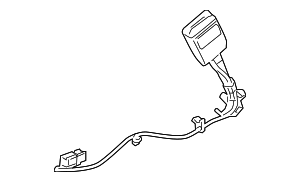 LR075714 - Buckle - 2016 2017 Land Rover Range Rover Sport | Land Rover ...