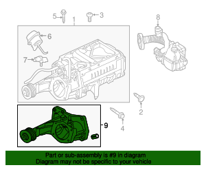2010-2016 Jaguar Supercharger Snout Repair Kit C2D58056 | Haper Jaguar ...