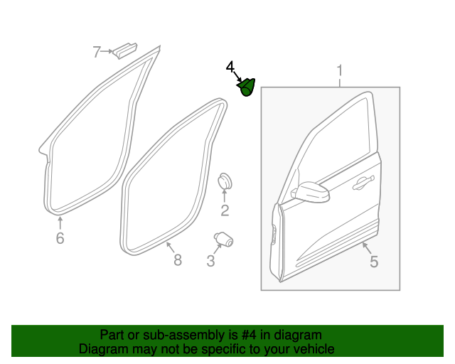 2011-2015 Kia Sorento Frame Cover - Driver's Side (LH) 82270-2P000 ...