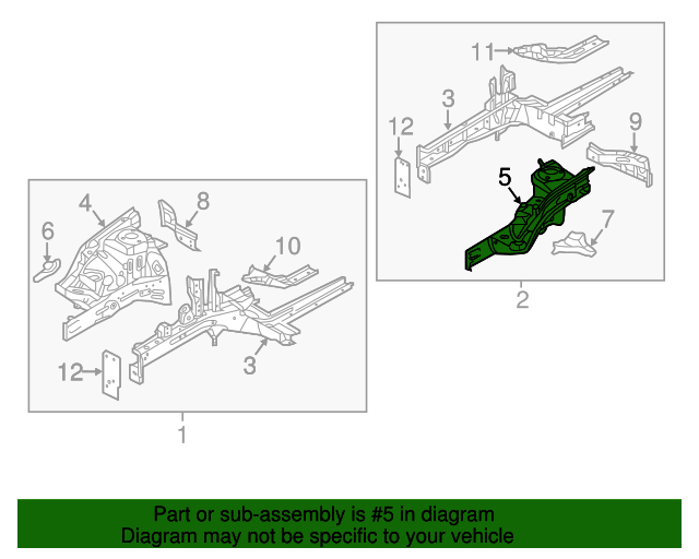 2016-2020 Kia Optima Apron Assembly 64501-D4000 | Kia Automotive Parts