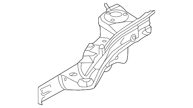 2016-2020 Kia Optima Apron Assembly 64501-D4000 | Kia Automotive Parts