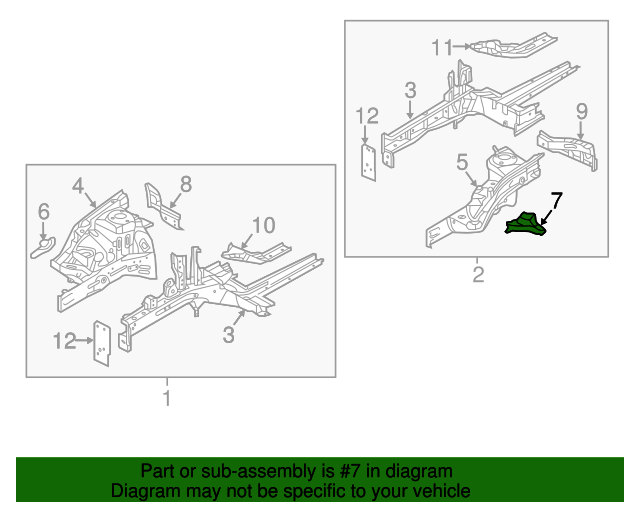 64517-D4000 - Front Bracket 2016-2020 Kia Optima | Kia.Parts Store