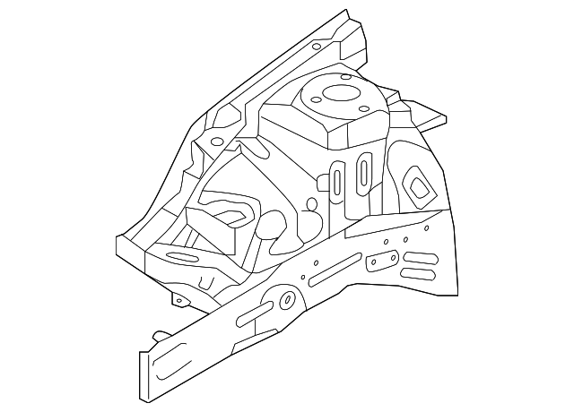 2016-2020 Kia Optima Apron Assembly 64502-D4000 | GetOEMParts.com