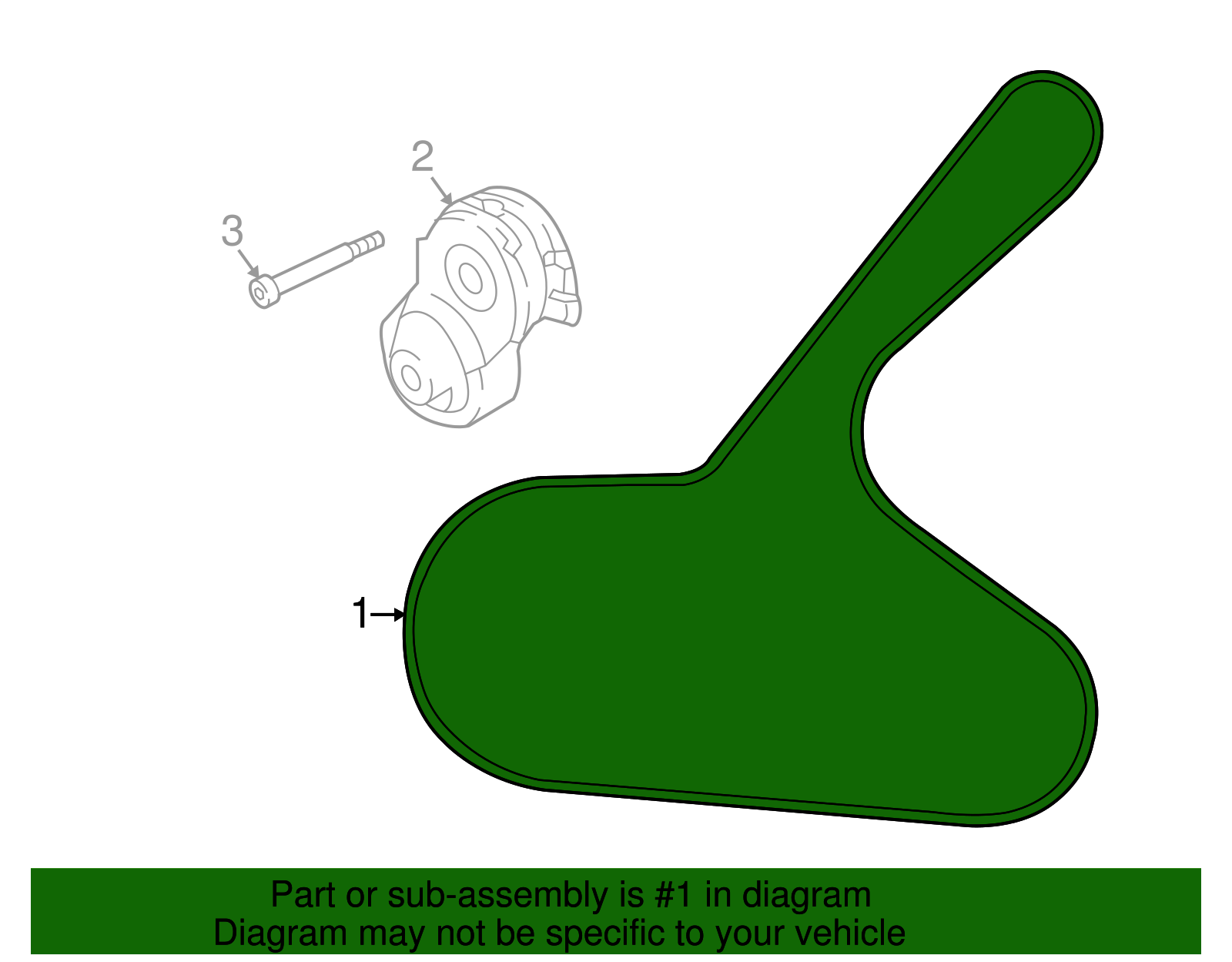 2017-2023 Nissan Serpentine Belt 11720-1VA0A | Nissan Parts Central