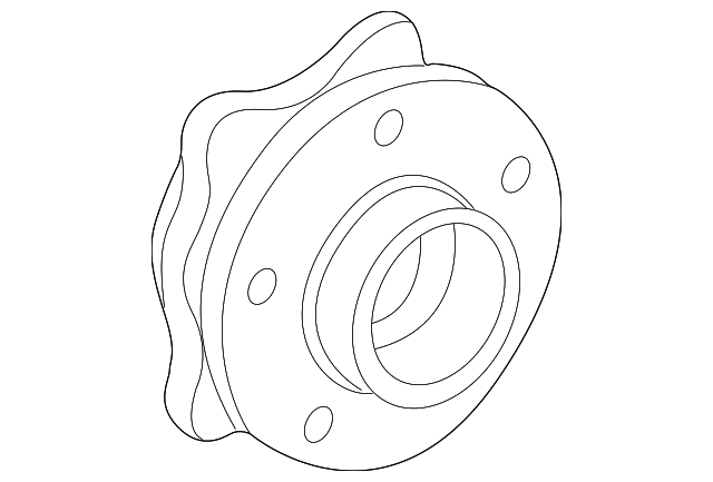 31406300 - Hub Assembly - 2007-2014 Volvo XC90 | Volvo OEM Parts Direct