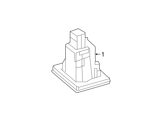 2012-2023 Mercedes-Benz License Lamp 099-906-15-04 | MB OEM Parts