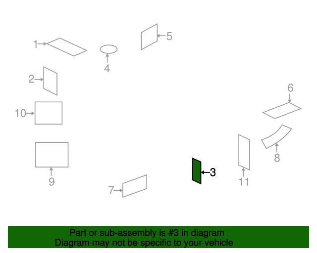 2013-2015 Honda Civic Engine Decal 42762-TT1-A00 | Honda Factory Parts