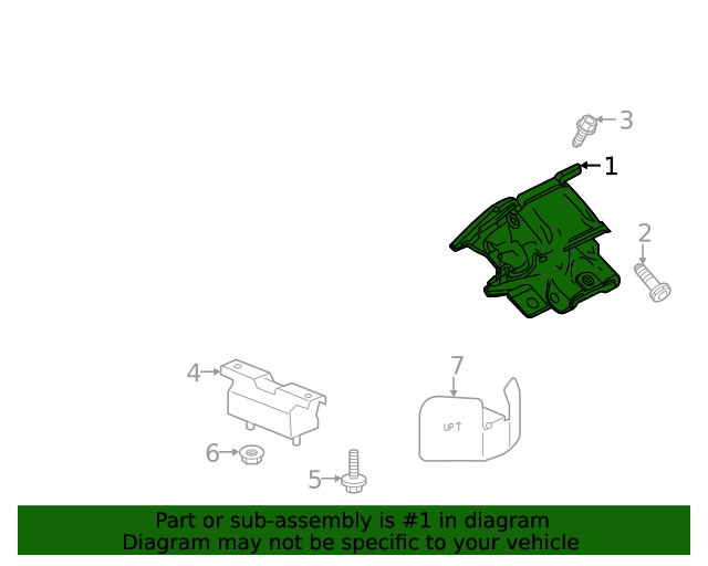 Engine Mount 85043935 GM | GMPartsDirect.com