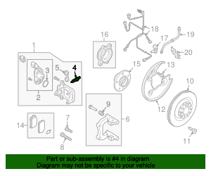 1K0-615-273-C - Bleeder Valve 2000-2023 Audi | Audi OEM Parts