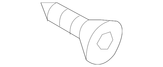 2000-2024 Audi Rotor Screw N-106-483-01 | Audi Part CA