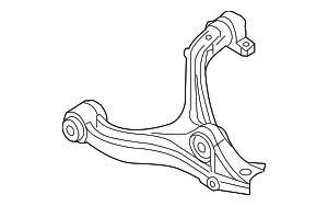 2011-2015 Mopar Lower Control Arm - Driver's Side (LH) 5168159AB ...