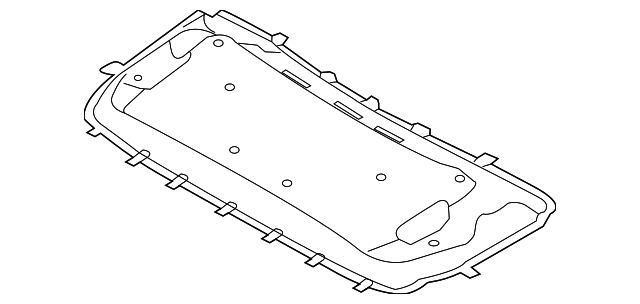 Genuine Hood Insulation Pad for 2017-2022 Land Rover Discovery | Land ...