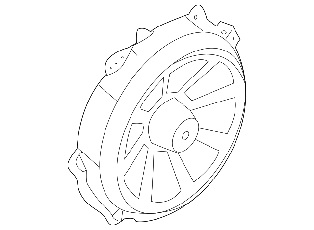 2010-2024 Porsche Rear Dr Speaker 970-645-651-02 | Sunset Porsche Parts