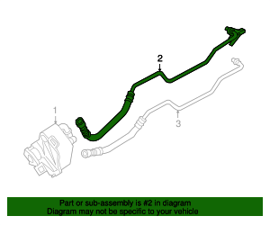 2007-2013 BMW Oil cooling pipe outlet 17-22-7-572-712 | AutoNationParts.com