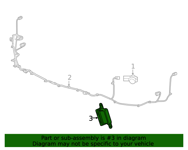 2019-2024 GM Park Assist Control Module 84421596 GM | GMPartsDirect.com