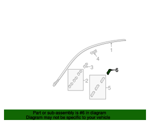 2004-2014 Acura TL Clip, T-Stud (A)(Blue) 91570-SDA-A01 | OEMAcuraPart