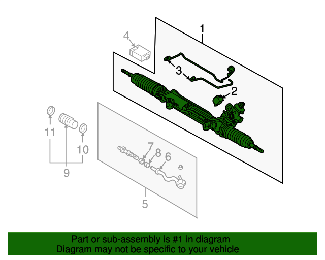 Genuine BMW 32-10-3-444-368 | Steering Gear | FREE Shipping on Most ...