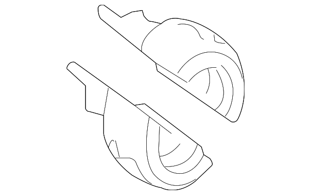 2006-2012 Mercedes-Benz Stabilizer Bar Insulator 251-323-05-85 | MB OEM ...
