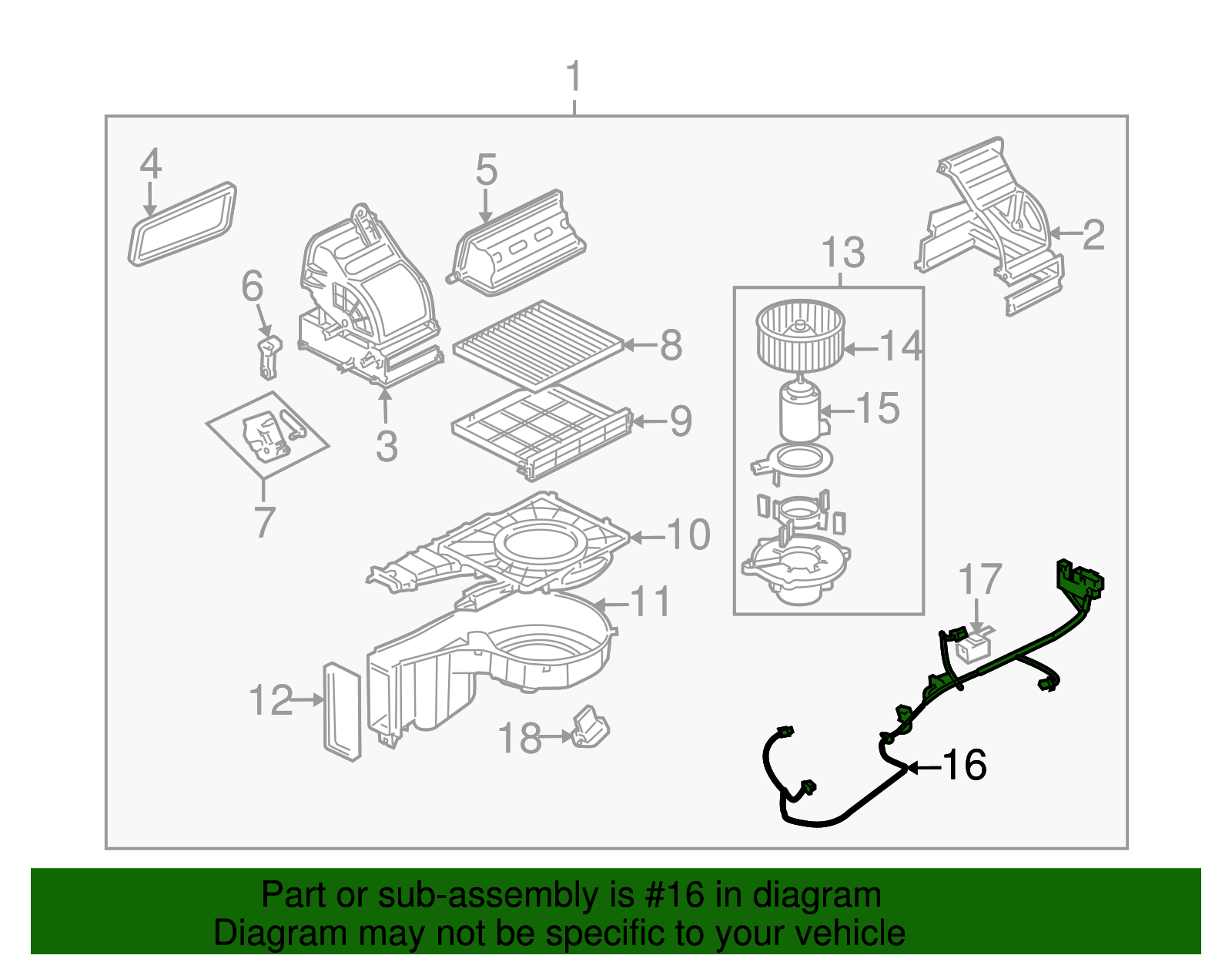 97176-2F150 - Wire Harness 2007-2009 Kia | Kia.Parts Store