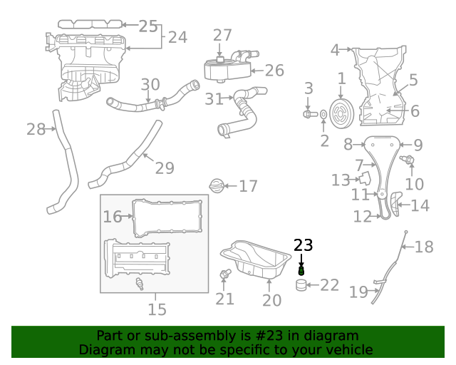 2007-2024 Mopar Oil Filter Connector 68310651AA | Mopar Parts Canada