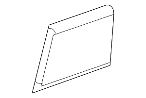 2014-2019 Ram Body Side Molding - Passenger Side (RH) 1ZT47LAHAA ...