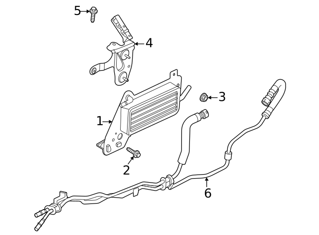 Genuine OEM Ford Part - Tube Assembly ML3Z-7G071-N | Genuine OEM Ford ...