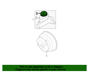 1995-2003 Nissan Maxima Reservoir Cap 46020-6N000 | Nissan Cheap Parts