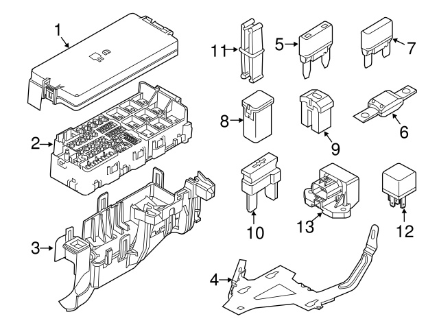 2009-2024 Ford Multi-Purpose Diode YL8Z-10C912-AA | OEM Parts Online