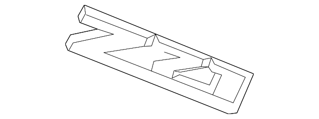 2014-2020 Chevrolet Plate Asm-Frt Grl Na 23432559 | GM Parts Center