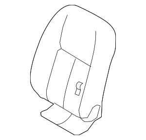 2017 Nissan Seat Back Assembly - Driver's Side (LH) 87650-EZ16C ...