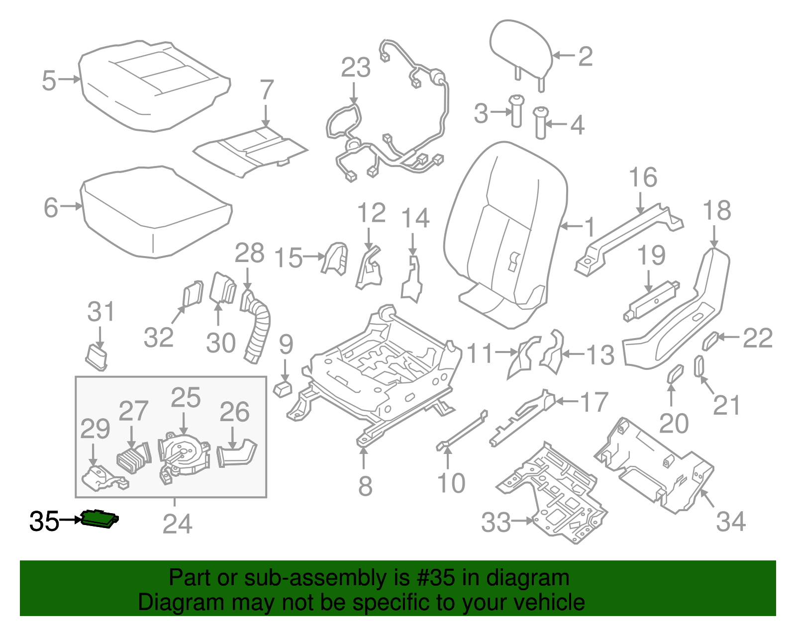 2016-2024 Nissan Control Module 28565-9FS1A | Nissan Parts Plus