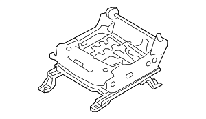 2016-2019 Nissan Seat Frame - Driver's Side (LH) 87351-EZ00A ...