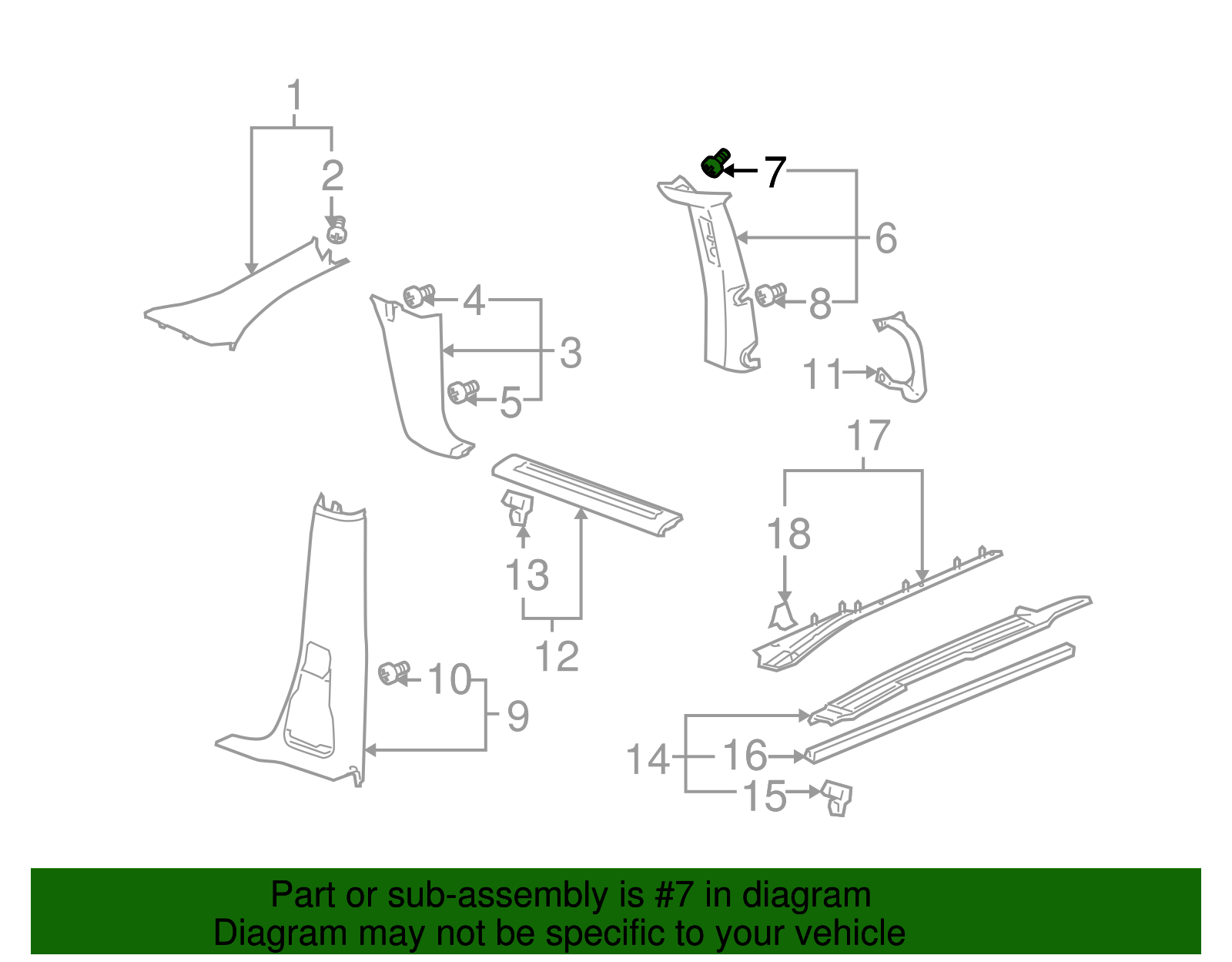 1997-2008 GM (s)retainer 10408480 GM | GMPartsDirect.com