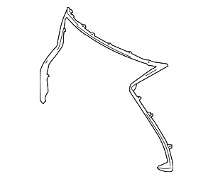 2018-2024 Lexus Upper Molding 53121-50080 | OEM Parts Online