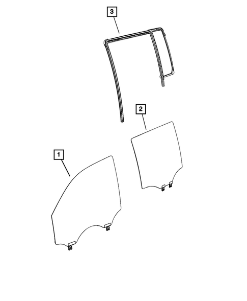 Glass and Interior Rearview Mirror for 2022 Jeep Wagoneer | Mopar eStore