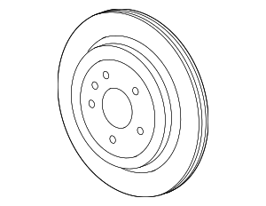 13526552 - Rear Disc Brake Rotor 2020-2025 Cadillac CT4 | Gateway Buick ...