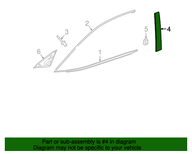 75756-06200 - Door Applique 2018-2023 Toyota Camry | Longo Toyota Parts