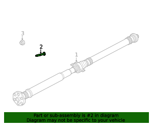 Genuine Toyota Drive Shaft Bolt part# 90118-WA834 for 2020-2025 Toyota ...