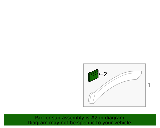 87756-3R000 - Wheel Opening Molding Clip 2014-2024 Kia | Kia.Parts Store