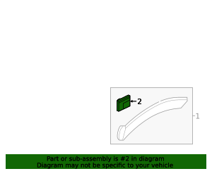 87756-3R000 - Wheel Opening Molding Clip 2014-2024 Kia | Kia.Parts Store