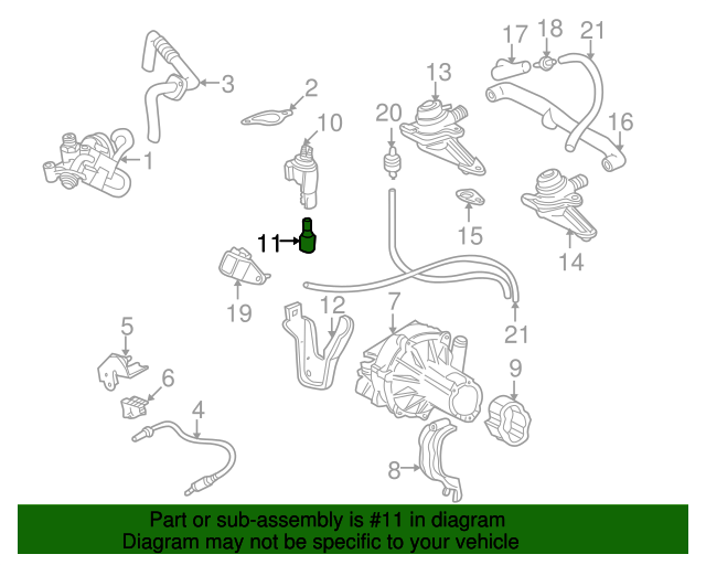 Genuine OEM Valve Insulator | 117-078-09-81 | Fits Select 1990-2011 ...