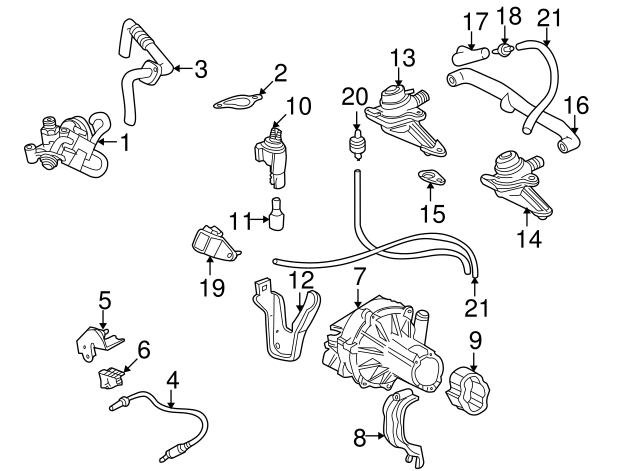 Genuine OEM Valve Insulator | 117-078-09-81 | Fits Select 1990-2011 ...