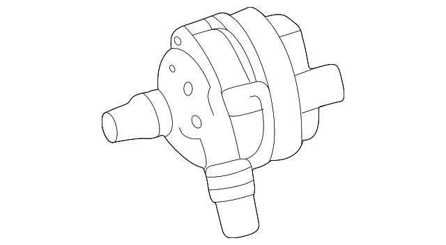 000-500-63-00 - Engine Auxiliary Water Pump 2021-2023 Mercedes-Benz ...