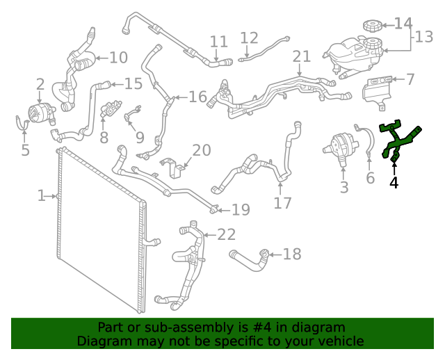 167-501-59-03 - Auxiliary Pump Support Bracket 2021-2024 Mercedes-Benz ...