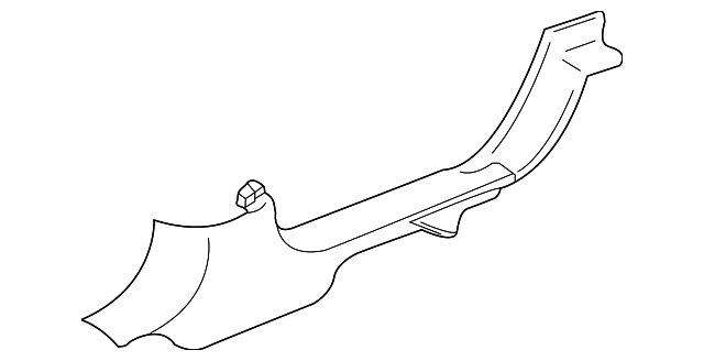 1998-2004 Cadillac Seville Sill Plate 25684896 | GMPartsDirect.com
