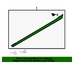 2018-2023 Subaru Crosstrek Rocker Molding 91112FL102 | Subaru Parts Store