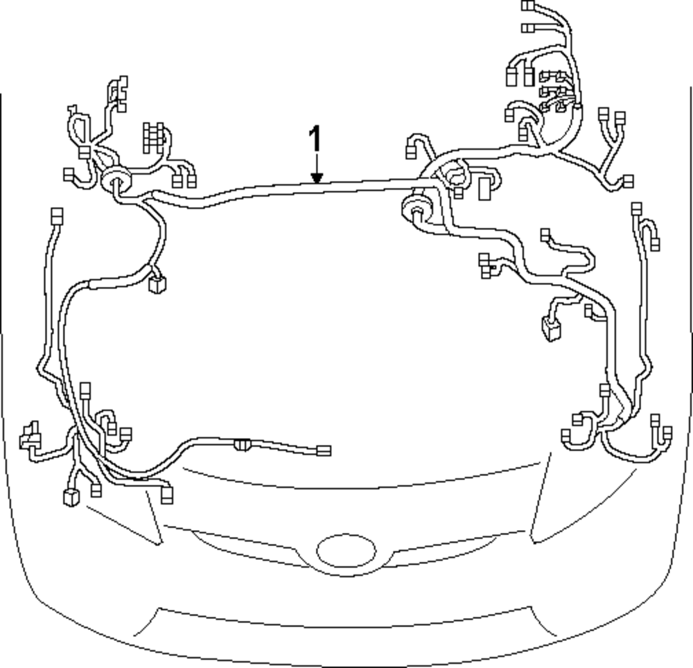 2023-2024 Toyota 2023-2024 Toyota - Wire Harness 82111-4EB80 | Sparks Parts
