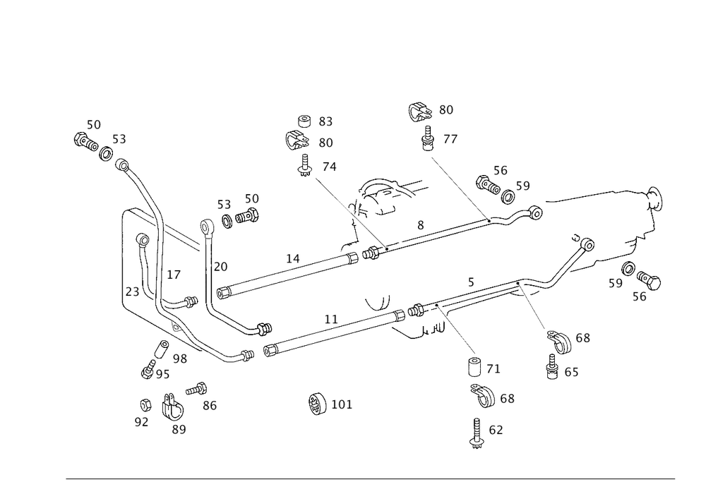 202-270-27-96 - Line 1999-2004 Mercedes-Benz | Mercedes-Benz USA Parts