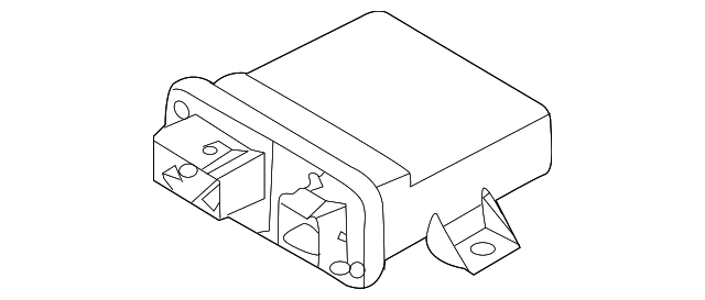 Genuine OEM Control Module Part# YWC500750 Fits 2006-2009 Land Rover ...